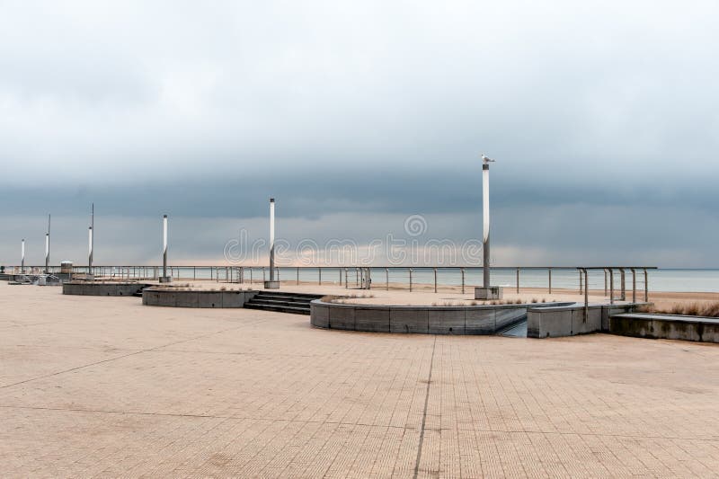 Ostend stock photo. Image of stone, shore, belgium, relax - 27265772