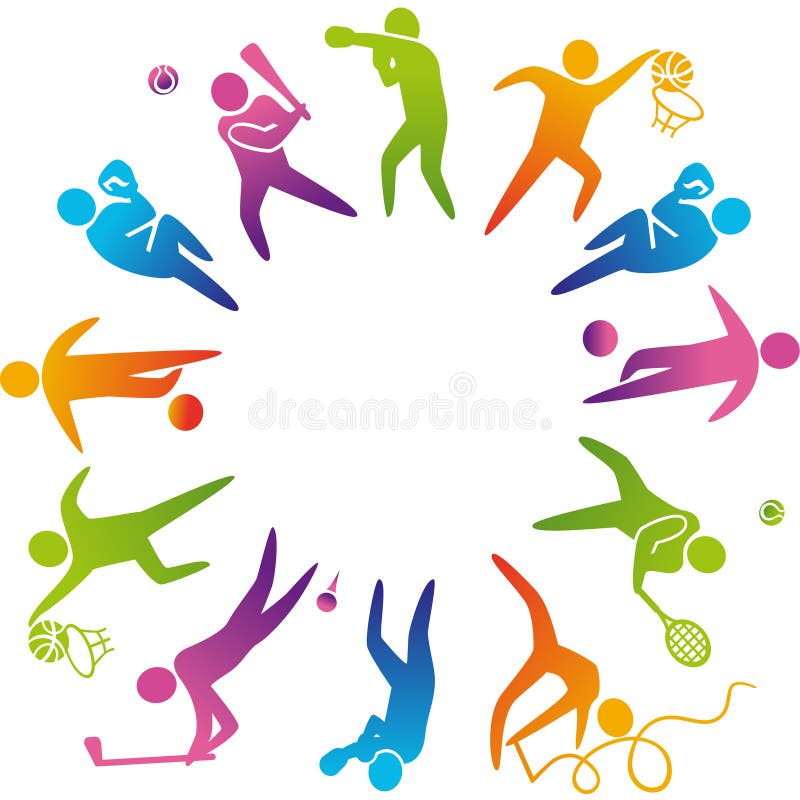 Ostenta ícones ilustração do vetor. Ilustração de boxe - 63044357