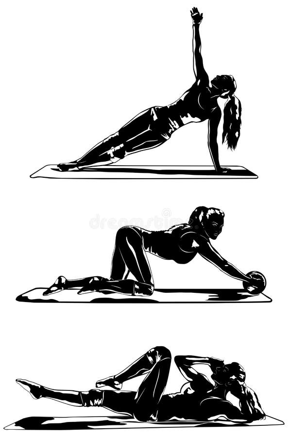 Ostenta a mulher ilustração do vetor. Ilustração de fino - 55832109