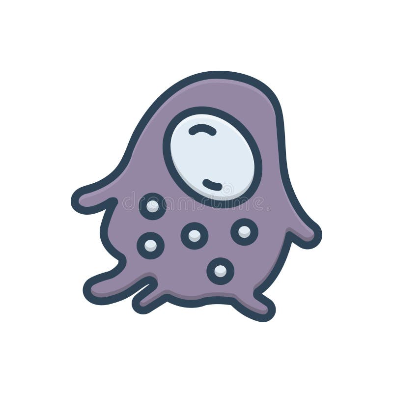 Color Illustration Icon for Osteoblast, Biological and Calcium Stock ...