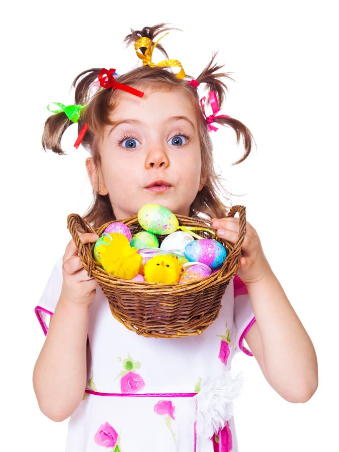 Ostern-Kind stockbild. Bild von vogel, freundlich, farbe - 23459295