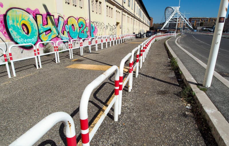 Ostiense District in Rome, Italy Editorial Photo - Image of monument ...