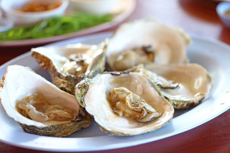 Ostra foto de stock. Imagem de alimento, marinho, jantar - 32841696