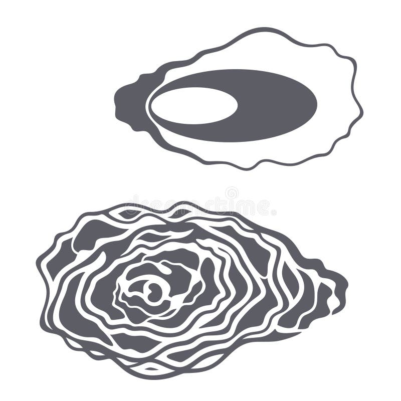 Ostra ilustração do vetor. Ilustração de jogo, alimento - 51107102