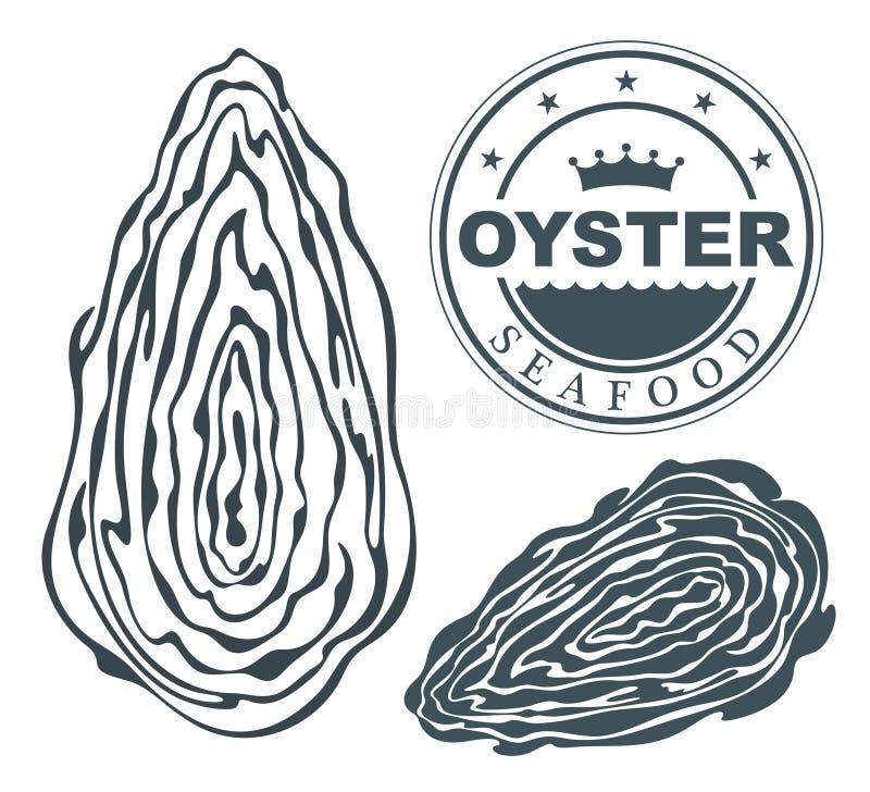 Ostra abstracta ilustración del vector. Ilustración de muestra - 66465751