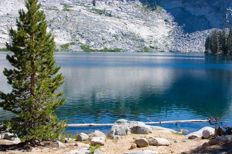 Ostrander Lake stock photo. Image of reflected, mountainous - 5821240