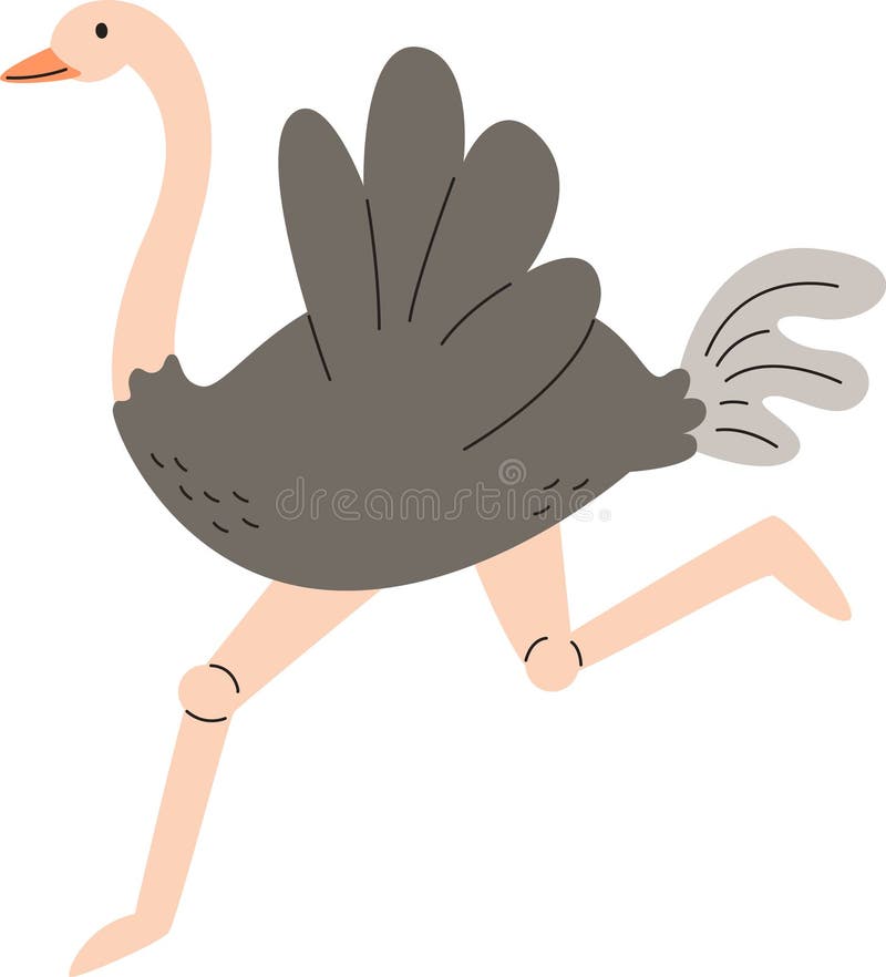 Bird Running in Ultra Hd with Canon Eos R3 Stock Illustration ...