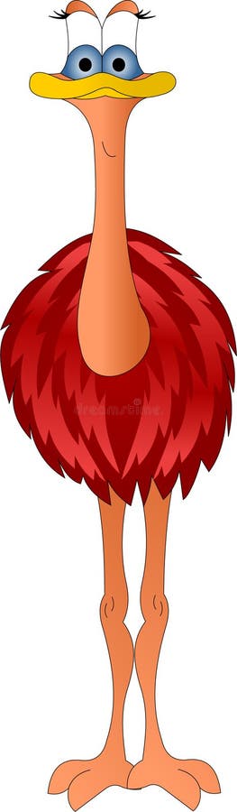 Red Ostrich Feather Stock Illustrations – 157 Red Ostrich Feather Stock ...