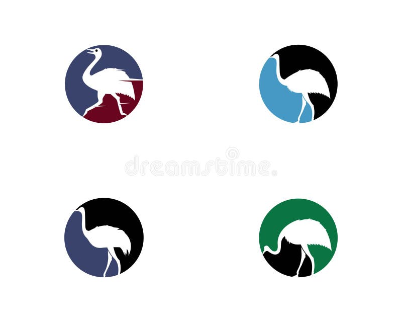 Ostrich logo vector stock vector. Illustration of exotic - 137077216