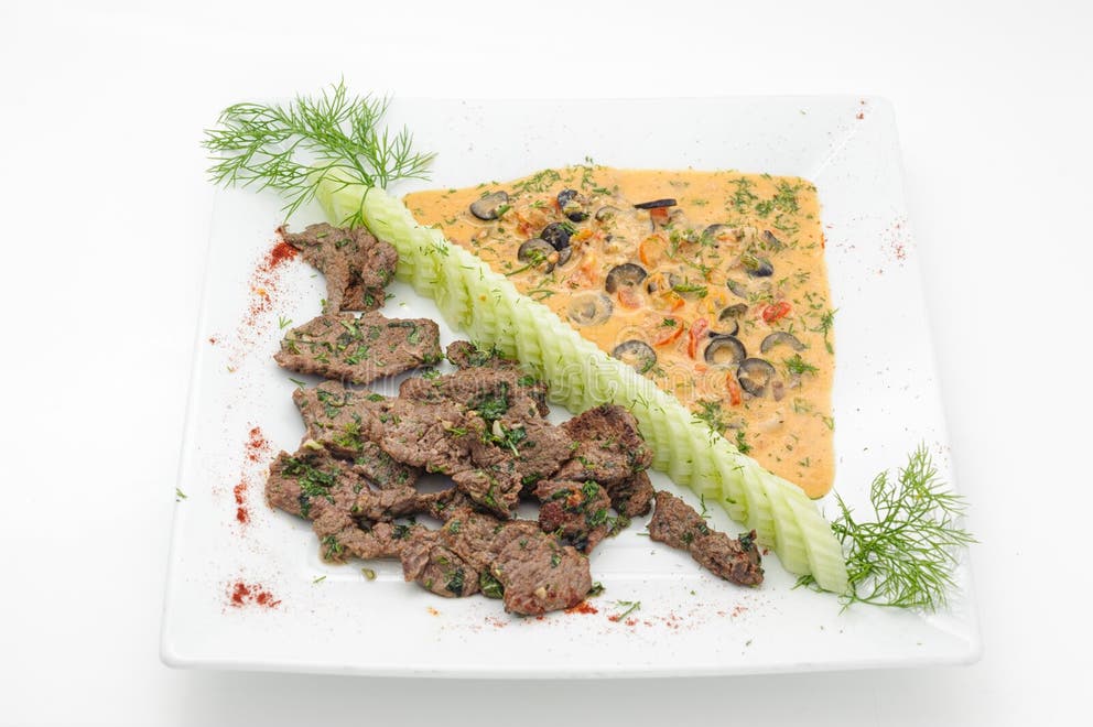 Ostrich Stew with Vegetable Sauce Stock Photo - Image of phuket, dish ...