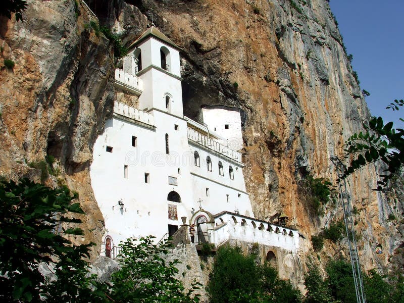 Ostrog stock image. Image of priory, abbey, church, cloister - 1245261