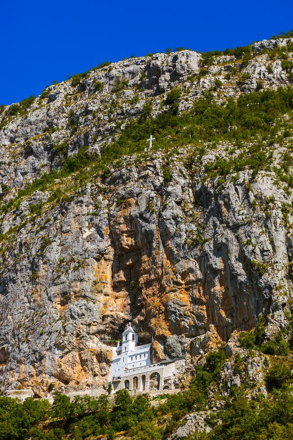 Ostrog Monastery - Montenegro Stock Image - Image of cupola, monastery ...