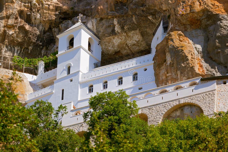 Ostrog Monastery stock image. Image of architecture, national - 24141363
