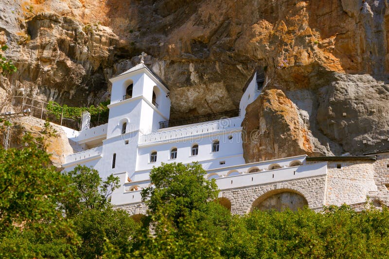 Ostrog Monastery - Montenegro Stock Image - Image of history, exterior ...