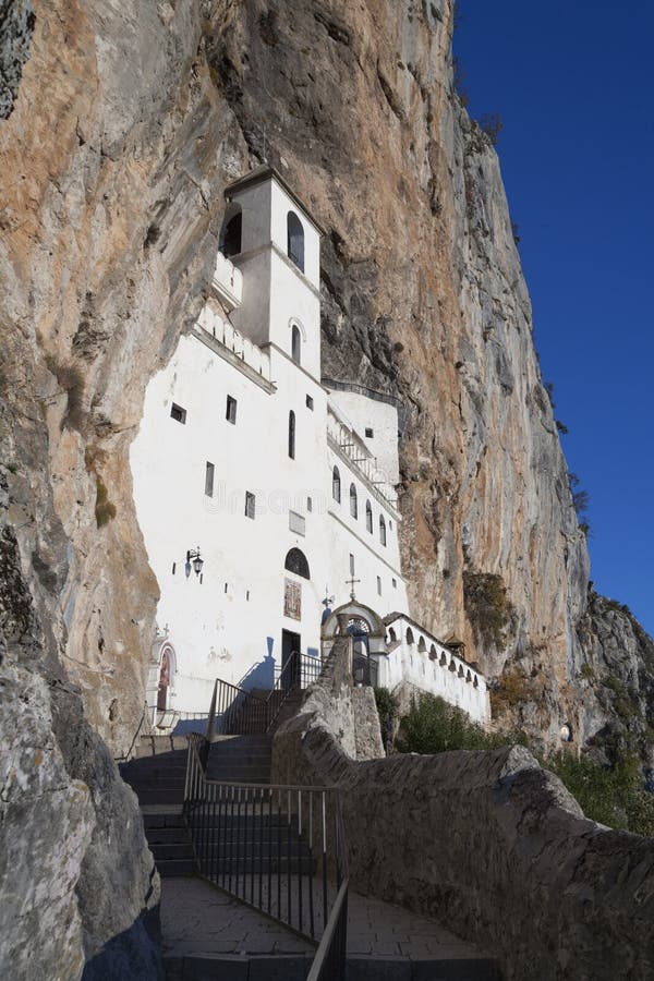 Ostrog Monastery stock image. Image of beautiful, church - 15907625