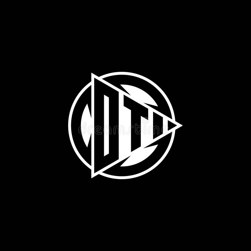 OT Logo Monogram Triangle Play Shape Circle Rounded Stock Vector ... OT Logo Monogram Triangle Play Shape Circle Rounded Stock Vector ...