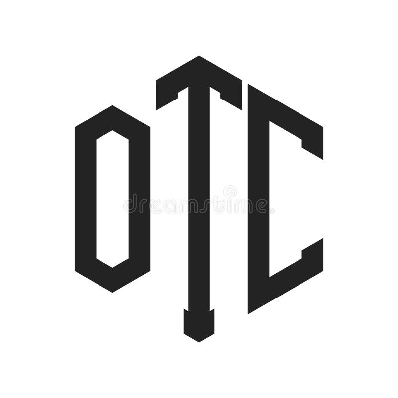 OTC Logo Design. Initial Letter OTC Monogram Logo Using Hexagon Shape ...