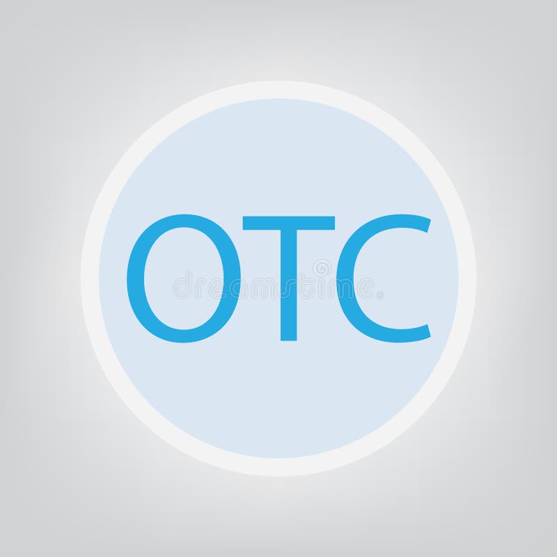 OTC Over the Counter Written on Checkered Paper Sheet Stock Vector ... OTC Over the Counter Written on Checkered Paper Sheet Stock Vector ...