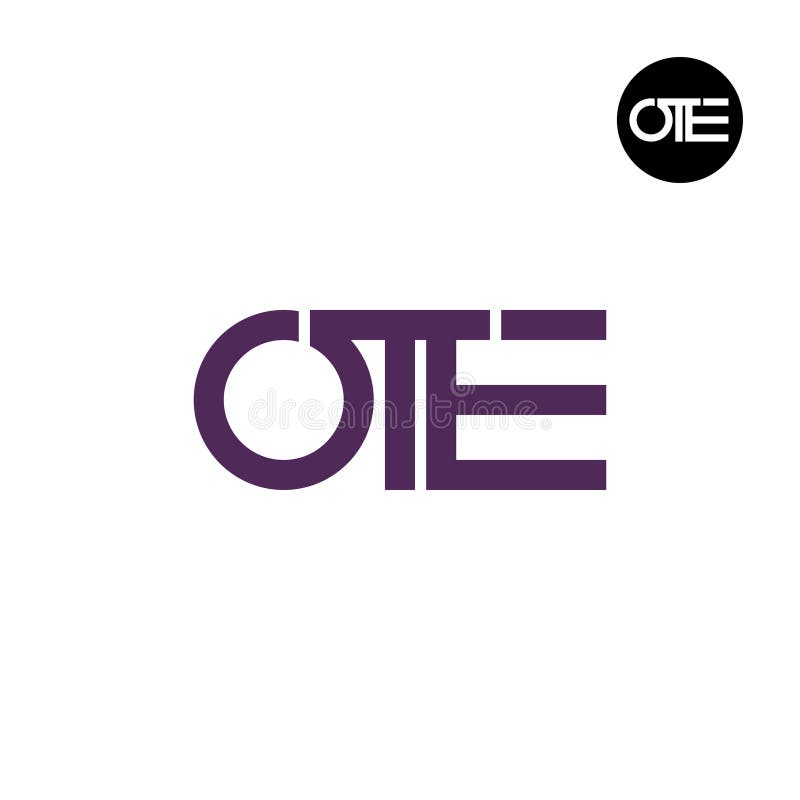 Ote Monogram Stock Illustrations – 12 Ote Monogram Stock Illustrations ...