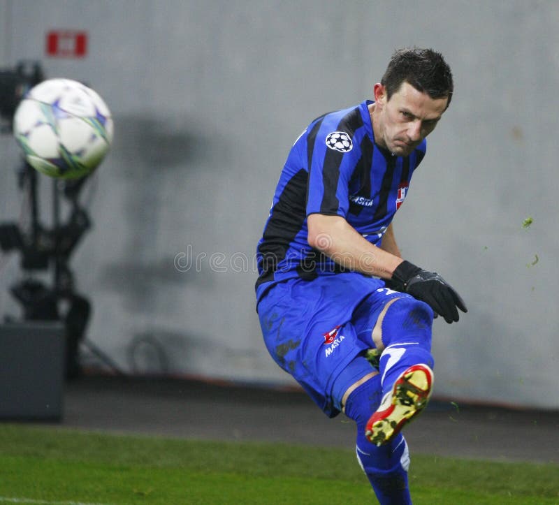 Otelul Galati - FC Basel editorial stock image. Image of supporters ...