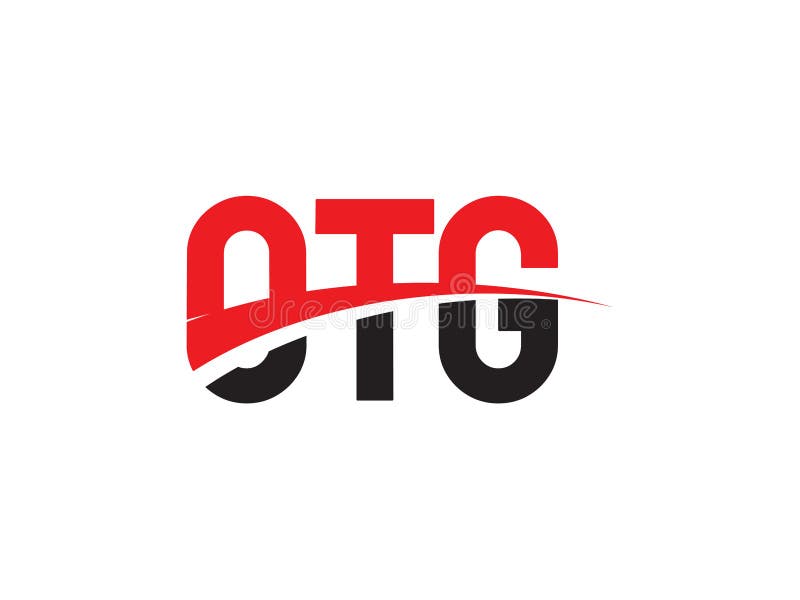 OTG Letter Initial Logo Design Vector Illustration Stock Vector ...