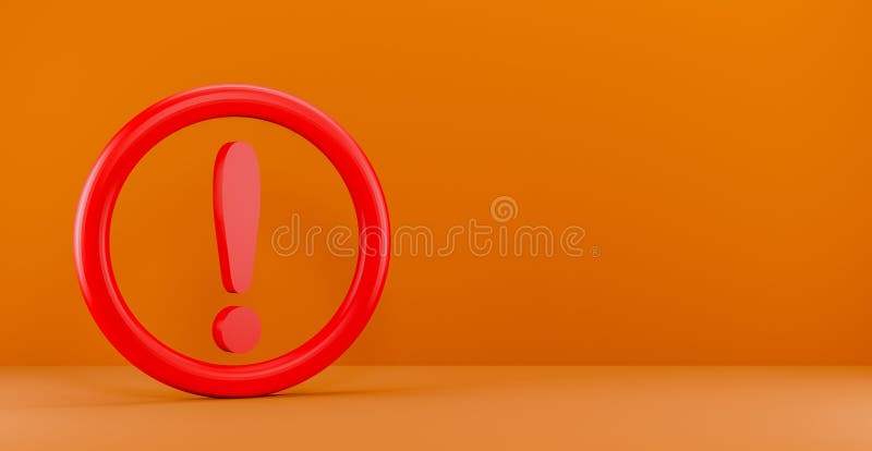 Other Hazards, Warning Sign in 3D, 3D Work and 3D Image Stock ...