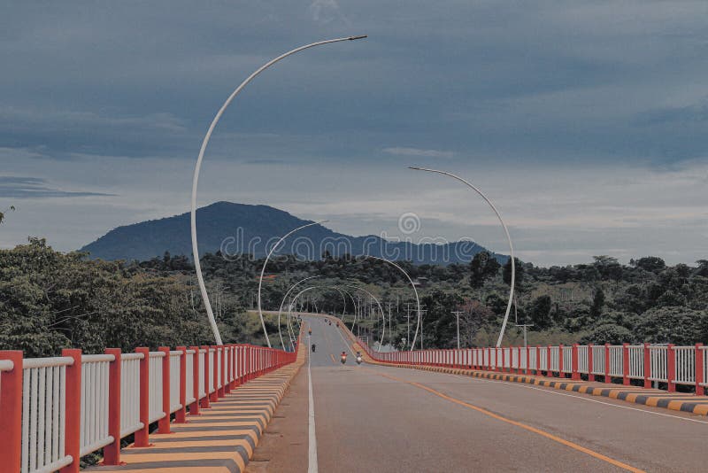 Other Side of the Tayan Bridge Editorial Stock Image - Image of ...