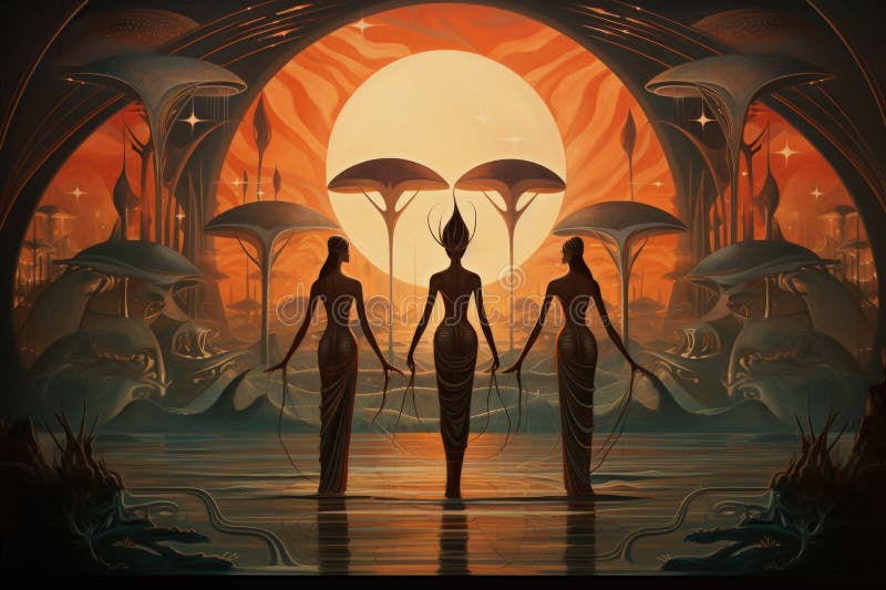 Otherworldly Beings from the Realm of Dreams, Capable of Traversing ...