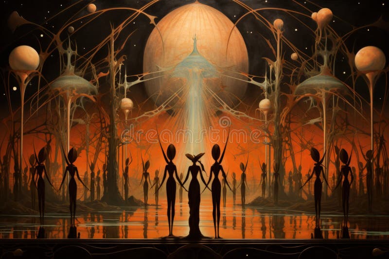 Otherworldly Beings from the Realm of Dreams, Capable of Traversing ...