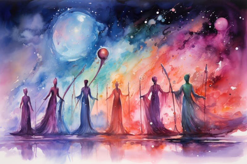 Otherworldly Beings from the Realm of Dreams, Capable of Traversing ...