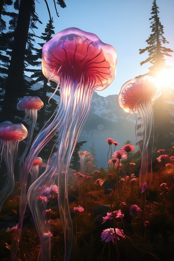 Otherworldly Mycology: Exploring the Alien Plant Life of Rocky M Stock ...