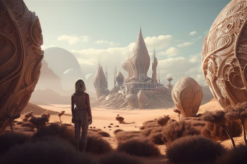 Otherworldly Overlook: a Cinematic 3D Studio Max Render of Alien ...