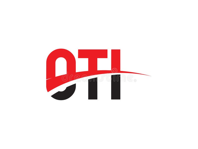OTI Letter Initial Logo Design Vector Illustration Stock Vector ...