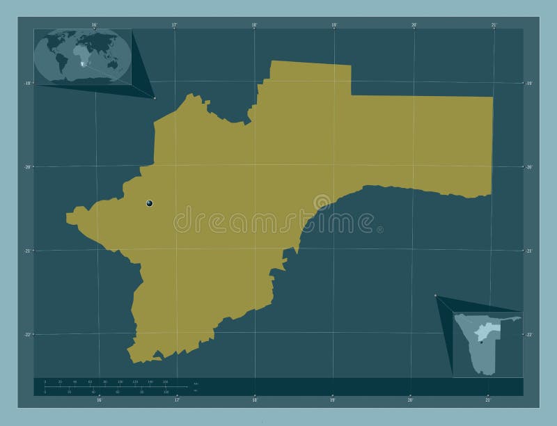 Otjozondjupa, Namibia. Solid. Capital Stock Illustration - Illustration ...