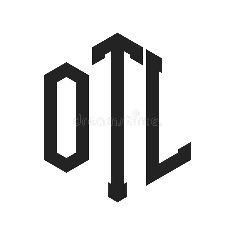 OTL Logo Design. Initial Letter OTL Monogram Logo Using Hexagon Shape ...