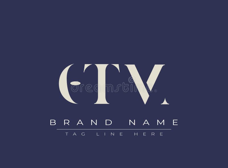 OTM Abstract Letter Logo Design Stock Vector - Illustration of vector ...