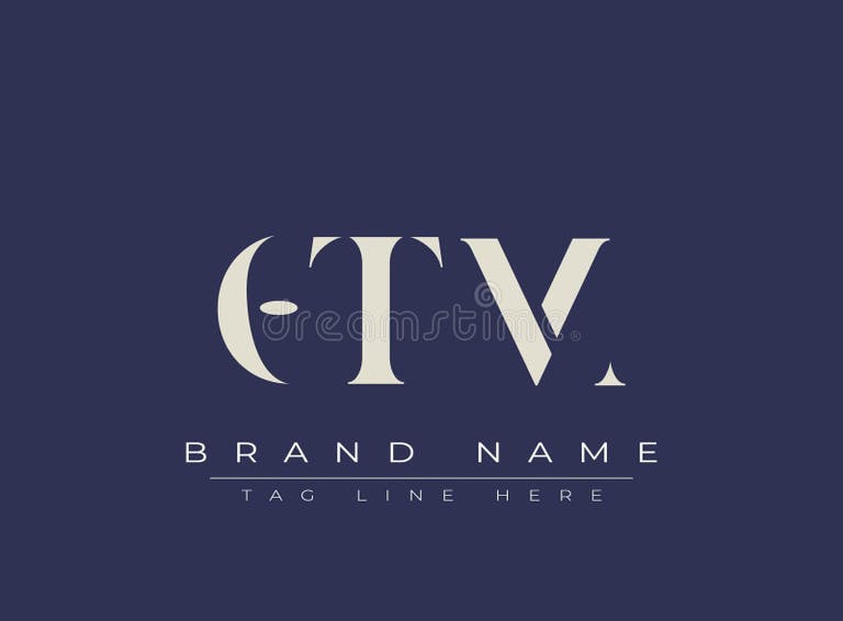 OTM Abstract Letter Logo Design Stock Vector - Illustration of vector ...