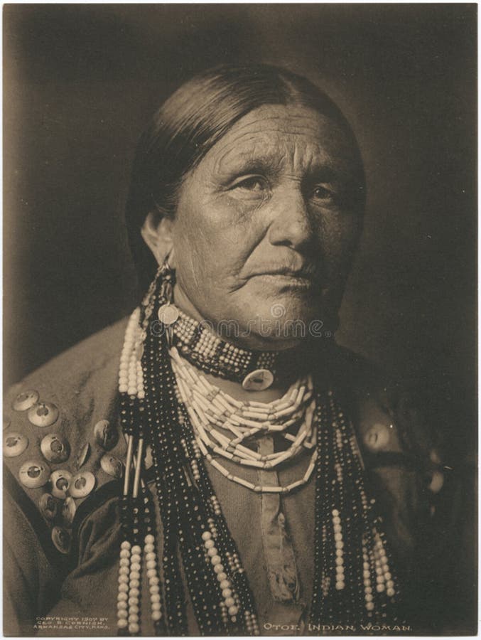 Otoe. Indian Woman. Picture Image: 222644343
