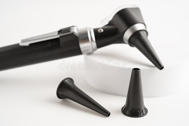Otoscope for Audiologist or ENT Doctor Use Otoscope Checking Ear and ...