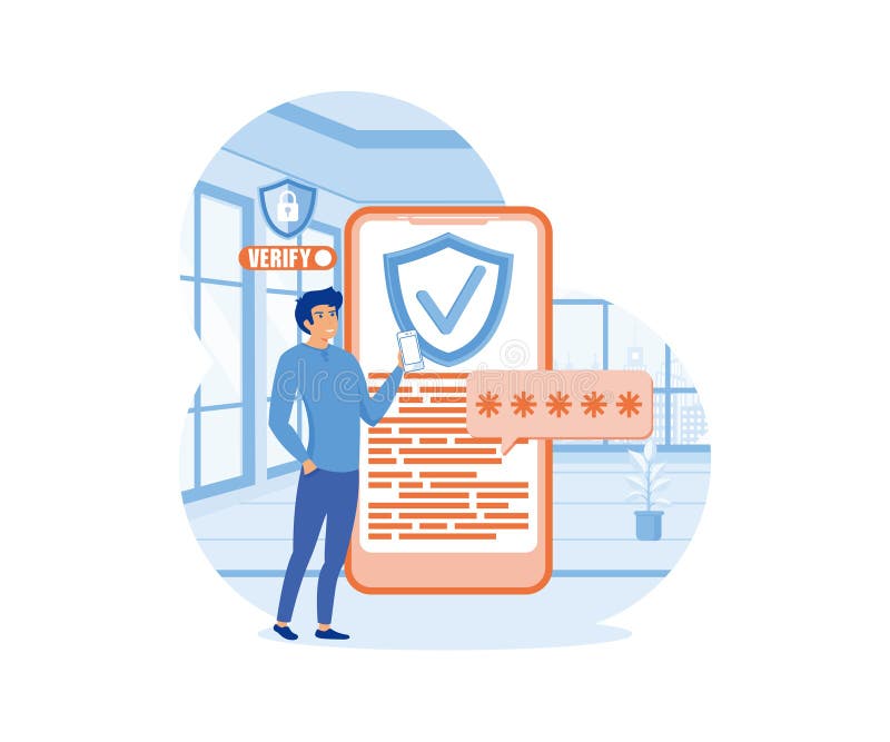 Otp Authentication Secure Verification One Time Password For Secure