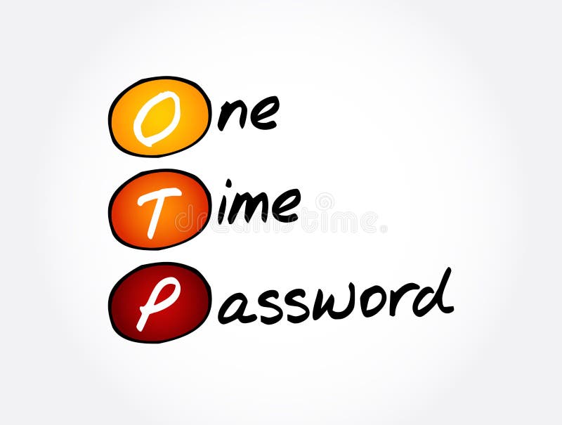 Otp Stock Illustrations – 167 Otp Stock Illustrations, Vectors ...