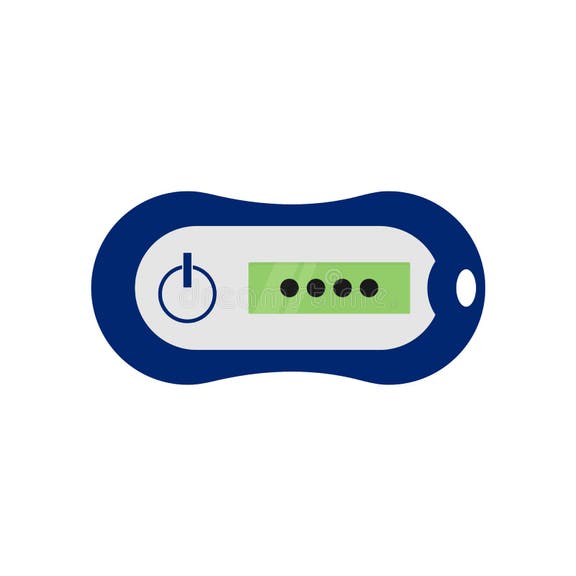 OTP token. stock vector. Illustration of identification - 147409833