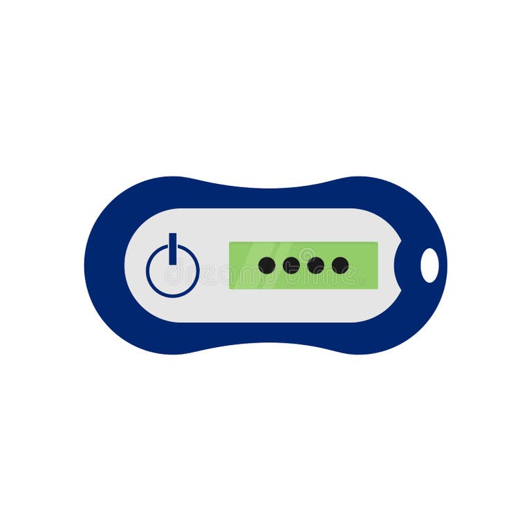OTP token. stock vector. Illustration of identification - 147409833