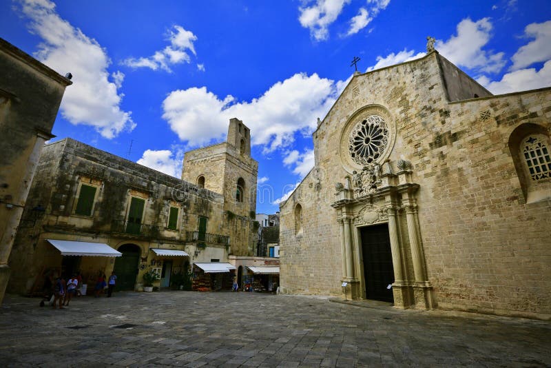 Otranto Cathedral. editorial stock photo. Image of church - 108560068