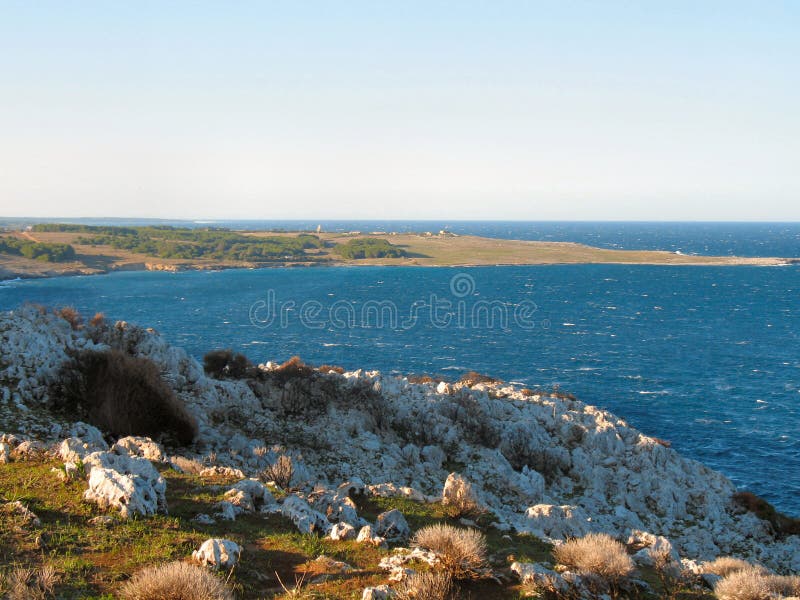 Otranto coast stock photo. Image of coast, sunny, apulia - 5194360