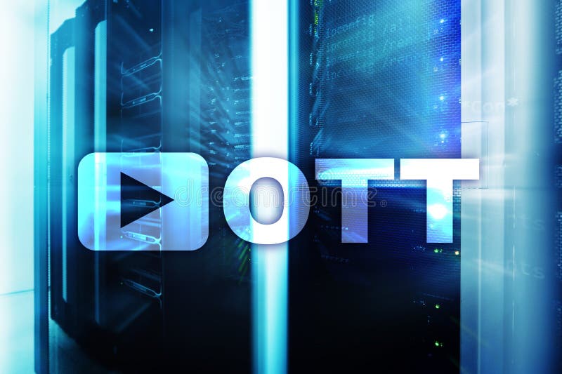 OTT, IPTV, Video Streaming Over the Internet Stock Image - Image of ...