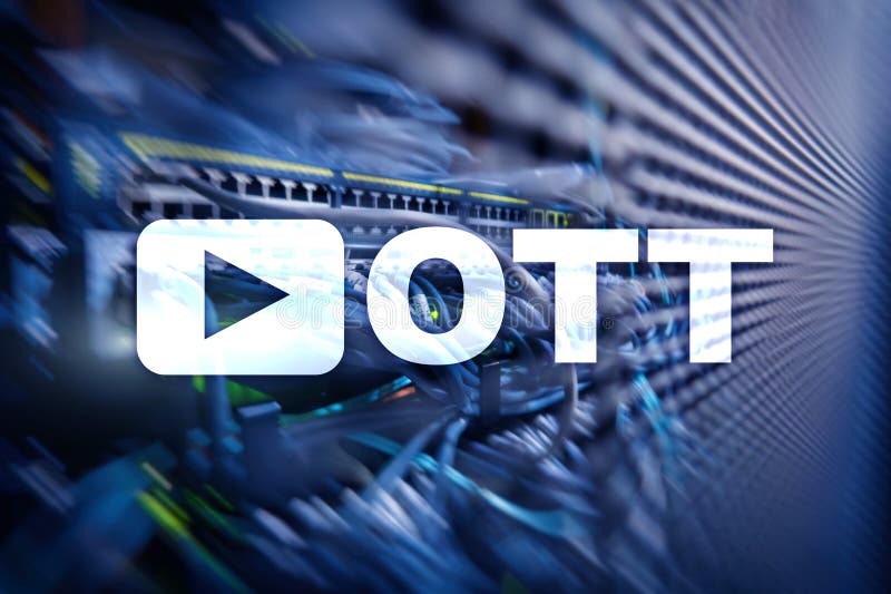 OTT, IPTV, Video Streaming Over the Internet Stock Image - Image of ...