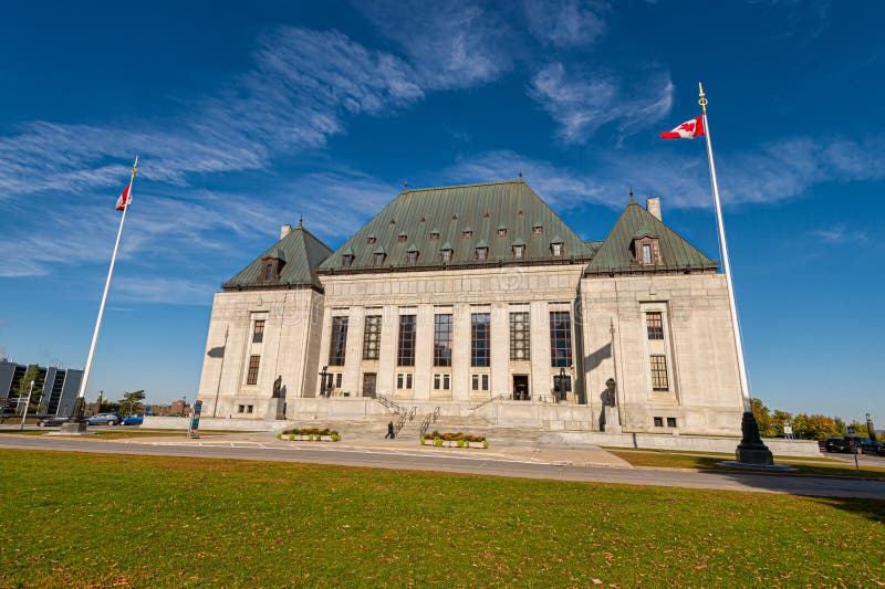 Supreme Court of Canada in Ottawa Editorial Photo - Image of ...