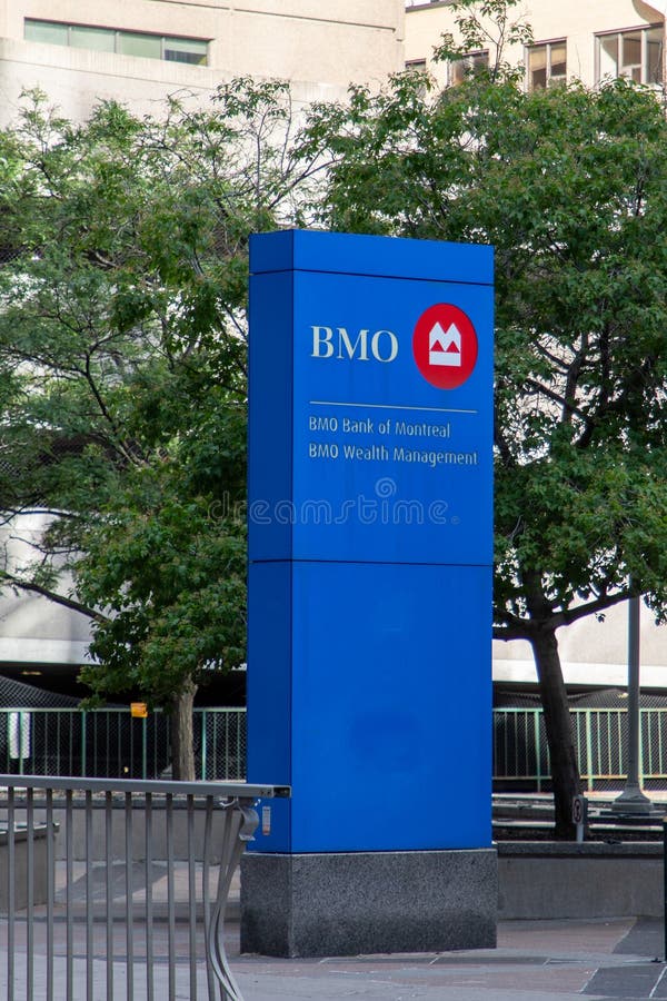 Ottawa, Canada - June 4, 2024: BMO, Bank of Montreal in Ottawa Downtown ...