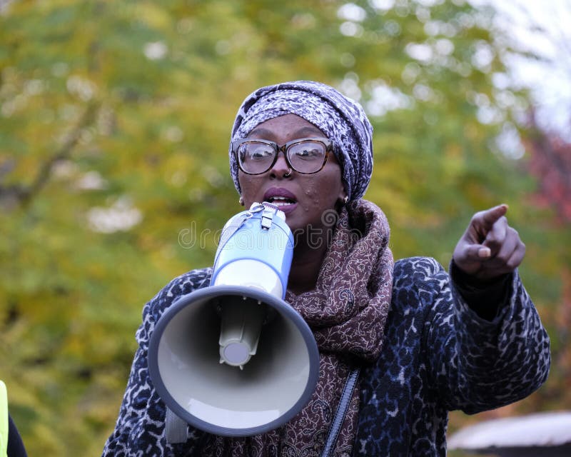 Ottawa, Canada. October 20, 2020. Justice for Abdirahman Abdi Protest ...